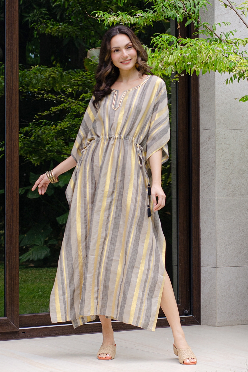 Aurey Long Kaftan - Where Two Find Me Resort Wear Philippines